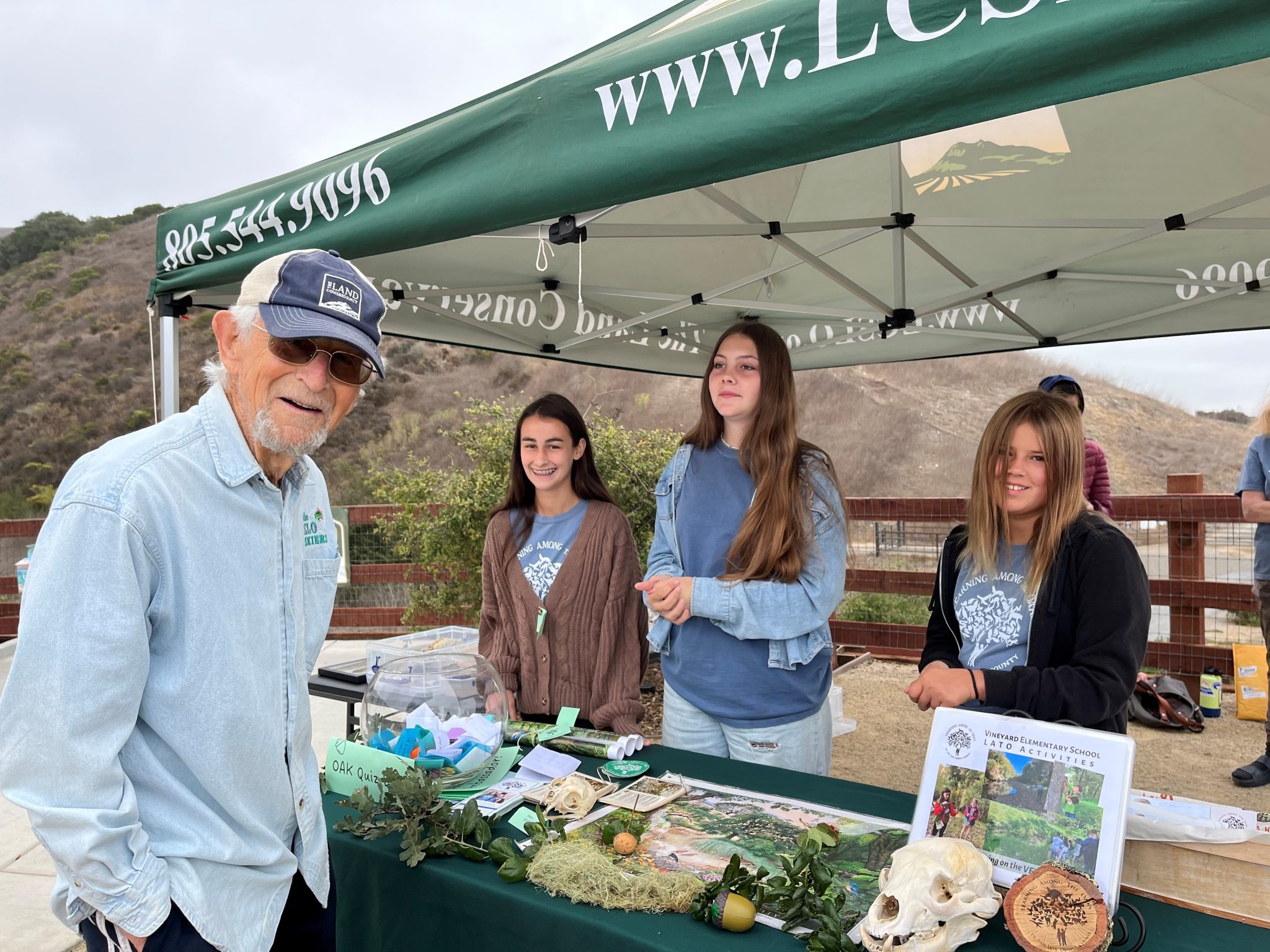 Outreach Booth at the Pismo Preserve – LCSLO